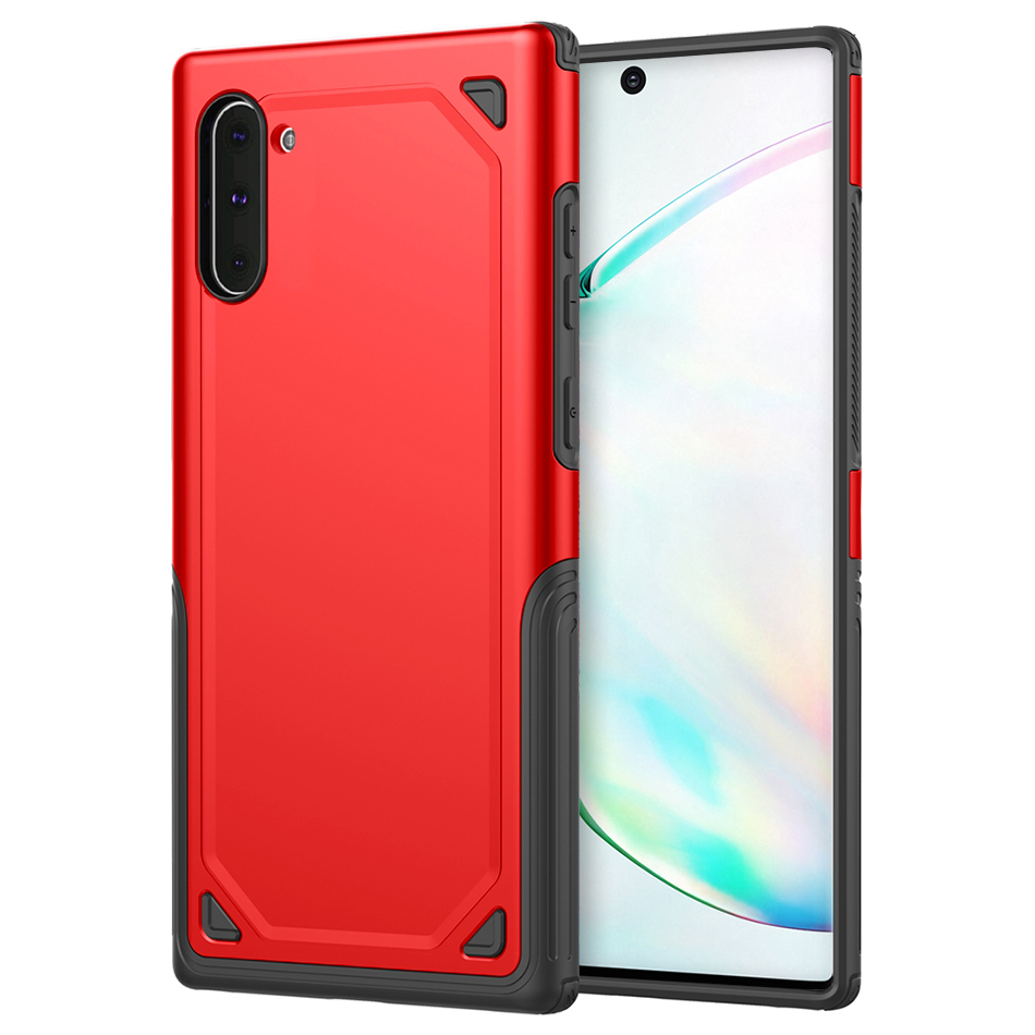 Hybrid Guard Shockproof Case for Samsung Galaxy Note 10 (Red)